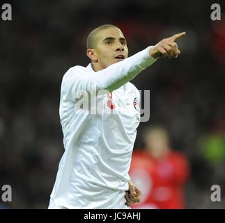 MOHAMED ZIDAN EGYPT WEMBLEY STADIUM LONDON ENGLAND 03 March 2010 Stock ...