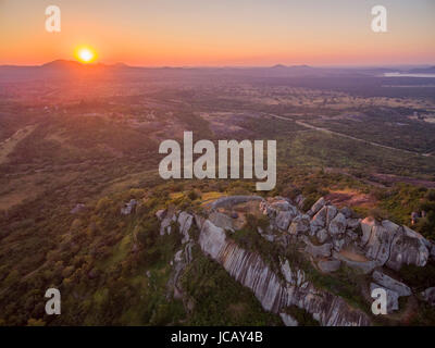 View of The Great Enclosure and Valley Ruins from the Hill Complex ...