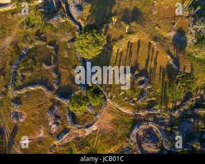 View of The Great Enclosure and Valley Ruins from the Hill Complex ...