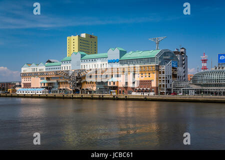 The port and Fisherman's Wharf in Kushiro, Japan Stock Photo - Alamy