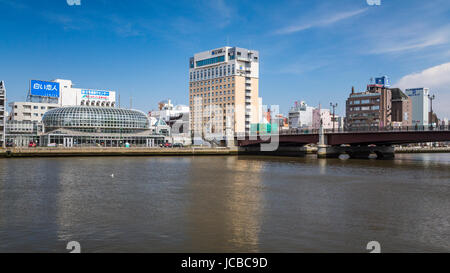 The port and Fisherman's Wharf in Kushiro, Japan Stock Photo - Alamy