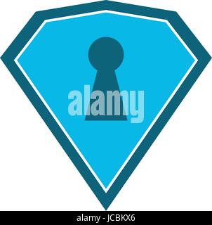 locked diamond lock Stock Vector Image & Art - Alamy