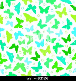 Bright multicolored butterflies seamless pattern. Wallpaper, background ...