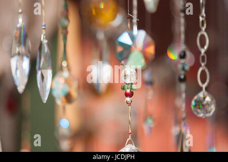abstract crystals dangling background Stock Photo - Alamy