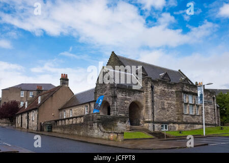 Exterior of Andrew Carnegie birthplace Museum in Dunfermline Fife ...