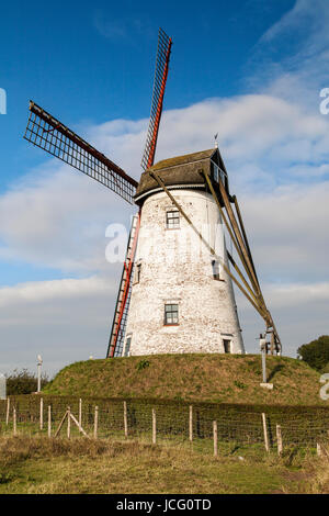 Windmill at Damme, Bruges, Belgium Stock Photo - Alamy