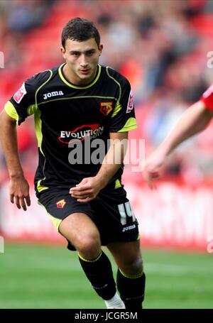 ROSS JENKINS WATFORD FC MIDDLESBROUGH V WATFORD RIVERSIDE STADIUM ...