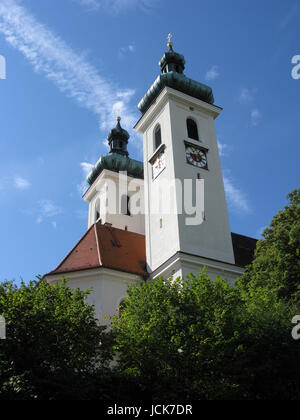 Kirche in Tutzing am Starnberger See Stock Photo - Alamy