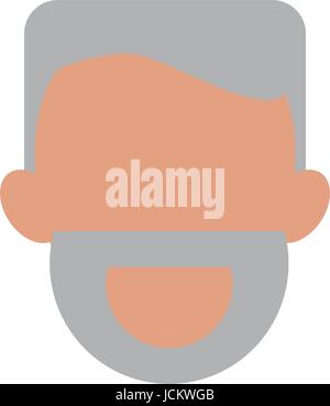 Elder man faceless Stock Vector Image & Art - Alamy