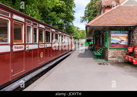 The Lynton and Barnstaple Railway, Woody Bay Railway Station, Woody Bay ...
