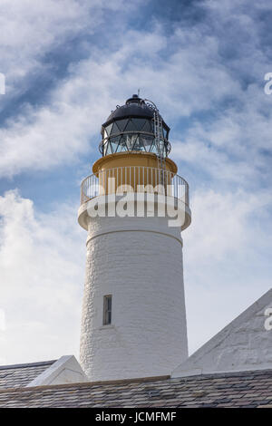 The Lighthouse At Langness Isle Of Man Stock Photo - Alamy