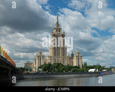 the Stalin building - Hotel Ukraina, one of the Seven Sisters buildings ...