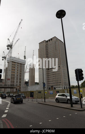 Shell Centre construction site Waterloo Stock Photo - Alamy