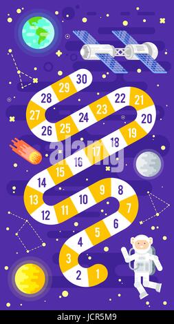 With board puzzle character cartoon style Stock Vector Image & Art - Alamy