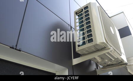 Water dripping from air conditioner Stock Photo - Alamy