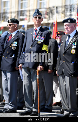 Weymouth, Dorset, UK. 18th June, 2017. Armed Forces Day Parade ...