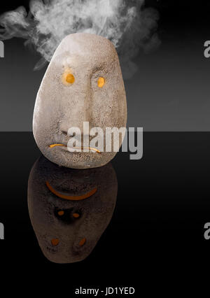 sculpture, caricature, uncomfortable, haggardly, appearance ...