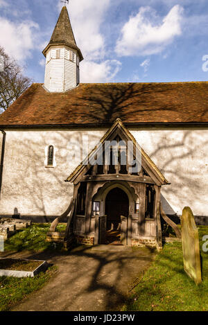 St Marys Church, Fawkham Valley Road, Fawkham, Kent, England Stock ...