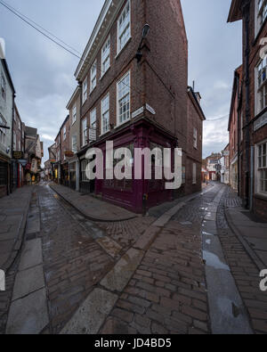 Little Shambles, Streets of York, Yorkshire, Great Britain Stock Photo ...
