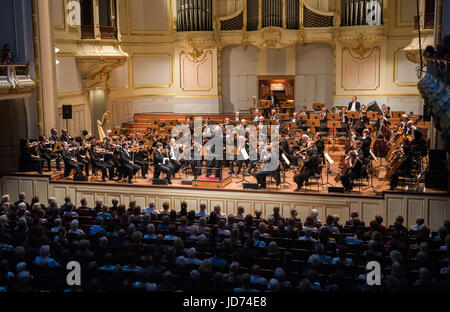 Hamburg, Germany. 18th June, 2017. The Hamburg Symphony Orchestra ...