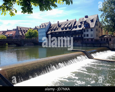 walk at ancient german city Stock Photo - Alamy