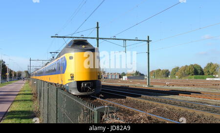 Dutch Koploper (ICM) train at Blerick, on the outskirts of Venlo ...