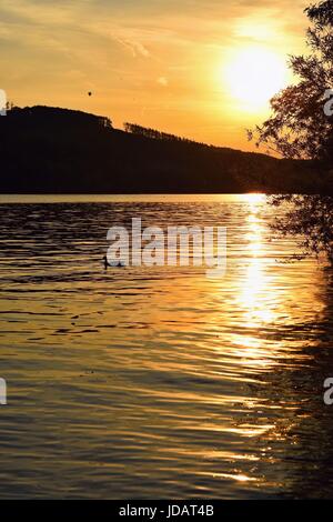 Brno dam. South Moravia. Czech Republic Europe. Recreational area of ...