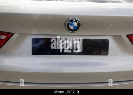 Guernsey car number plates Stock Photo - Alamy