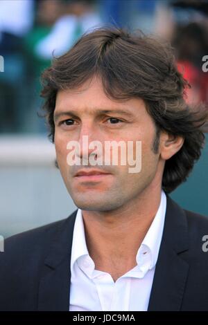 LEONARDO AC MILAN FC COACH CARSON LOS ANGELES CA USA 19 July 2009 Stock ...