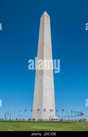 The Washington Monument in Washington, D.C., is a towering obelisk ...
