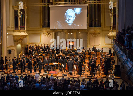 Hamburg, Germany. 18th June, 2017. The Hamburg Symphony Orchestra ...