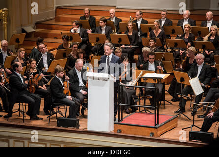Hamburg, Germany. 18th June, 2017. The Hamburg Symphony Orchestra ...