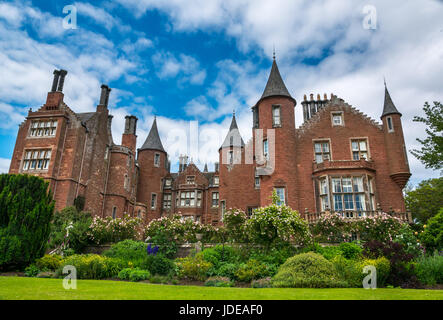 Tyninghame House, Victorian Scottish baronial style mansion and gardens ...