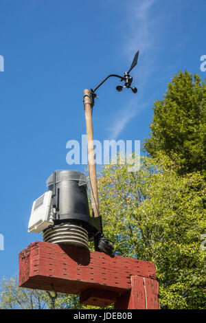Weather Vane and Rain Collector Stock Photo - Alamy