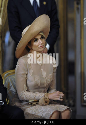 Roma, Visita al Quirinale dei Reali di Olanda, Pictured : Sergio Stock ...