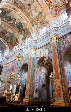 Inside Lublin's St. John the Baptist Cathedral, also known as Lublin ...