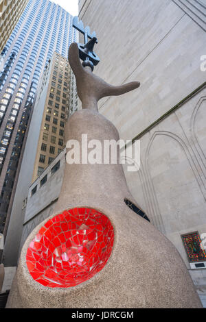 Downtown Architecture with Joan Miro Sculpture - Chicago - Illinois ...