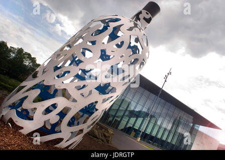 Bottle of Notes outside Middlesbrough Institute of Modern Art MIMA ...
