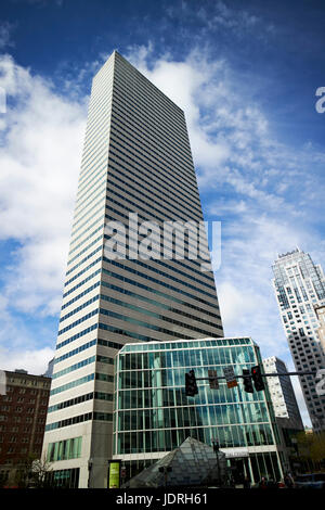one financial center skyscraper Boston USA Stock Photo - Alamy