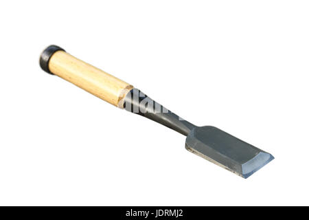 traditional metallic gouge isolated over white background Stock Photo ...