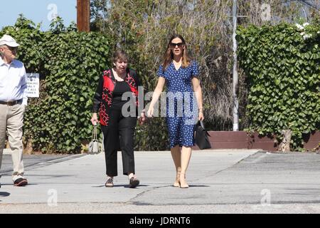 Jennifer Garner attends church Featuring: Jennifer Garner Where ...