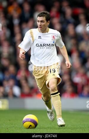 STEWART DOWNING MIDDLESBROUGH FC ANFIELD LIVERPOOL ENGLAND 23 February ...