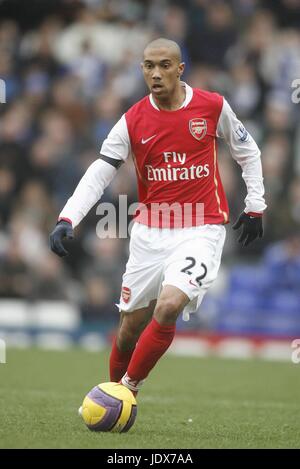 GAEL CLICHY ARSENAL FC ST ANDREWS BIRMINGHAM ENGLAND 23 February 2008 ...
