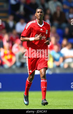 DAMIAN PLESSIS LIVERPOOL FC PRENTON PARK BIRKENHEAD ENGLAND 12 July ...