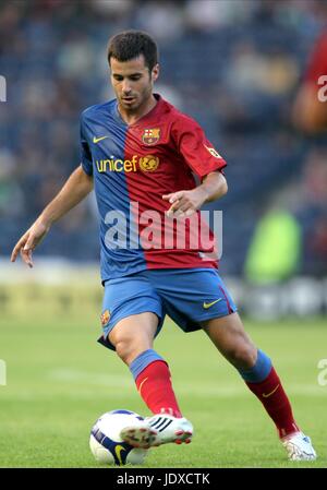 MARC CROSAS BARCELONA CF MURRAYFIELD EDINBURGH SCOTLAND 24 July 2008 ...