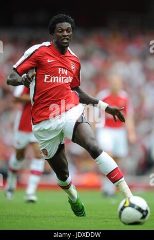 EMMANUEL ADEBAYOR ARSENAL FC EMIRATES STADIUM LONDON ENGLAND 03 August ...