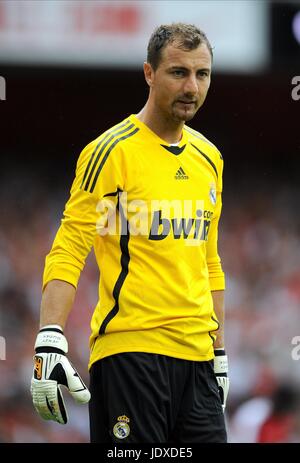 JERZY DUDEK REAL MADRID FC EMIRATES STADIUM LONDON ENGLAND 03 August ...