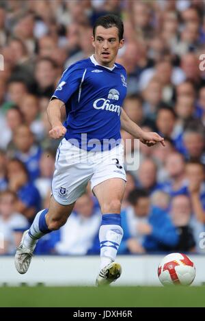LEIGHTON BAINES EVERTON FC EVERTON FC GOODISON PARK LIVERPOOL ENGLAND ...