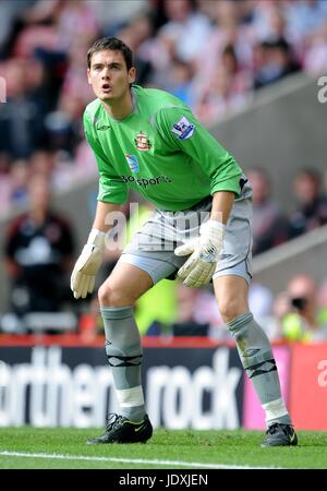 CRAIG GORDON SUNDERLAND FC STADIUM OF LIGHT SUNDERLAND ENGLAND 20 ...