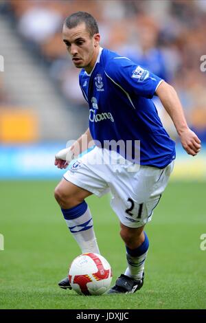 LEON OSMAN EVERTON FC HULL CITY V EVERTON KC STADIUM, HULL, ENGLAND 23 ...
